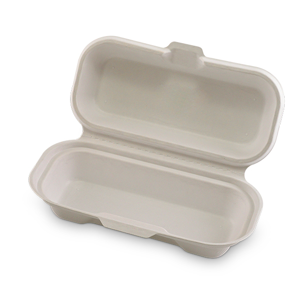 Eco-friendly Sugar Cane Hot Dog Box QW-B-31 Wholesale - Qiaowang