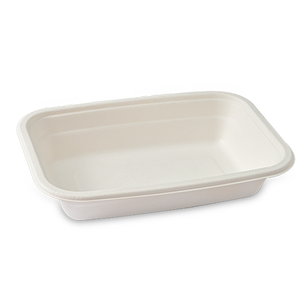 Eco-friendly 750ml Rectangular Eco-Friendly Takeout Container QW-B-34 ...
