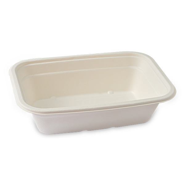 Eco-friendly 1000ml Deep Rectangular Eco-Friendly Takeout Container QW ...